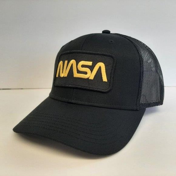 Accessories | Nasa Space Exploration Embroidered Patch Trucker Mesh ...